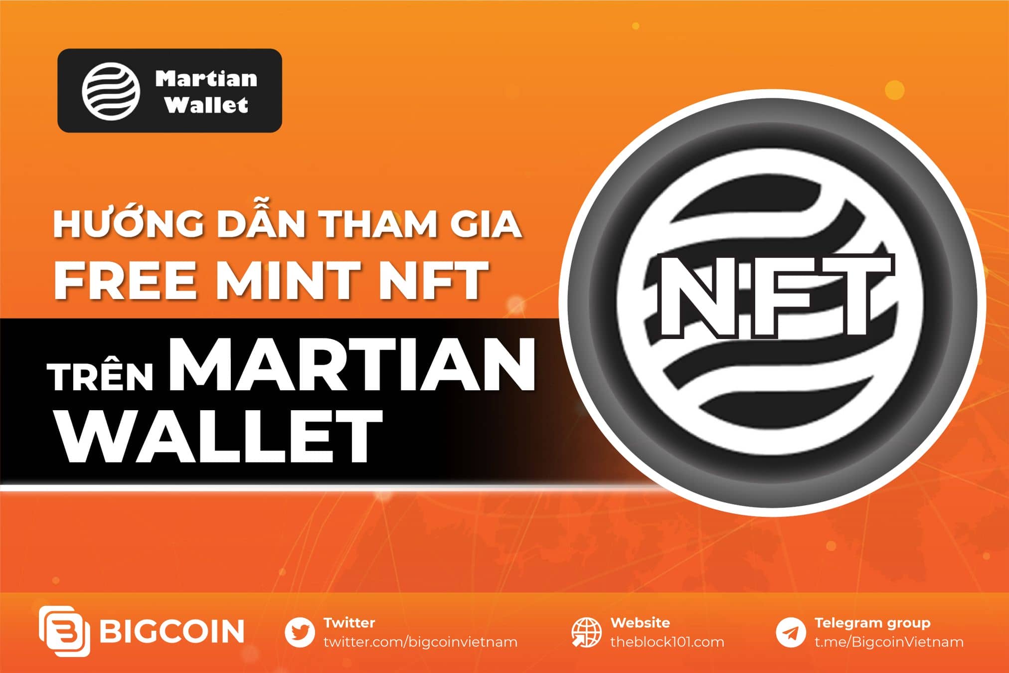 Hướng dẫn tham gia free mint NFT trên Martian Wallet Hướng dẫn tham gia free mint NFT trên Martian Wallet